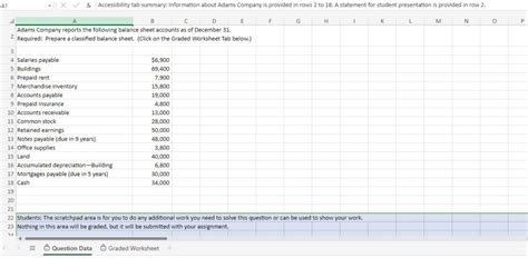 Solved 2 ﻿adams Company Reports The Following Balance Sheet