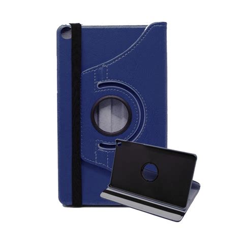 Capa Azul Marinho Giratória Tablet Para Galaxy Tab A8 105 Na