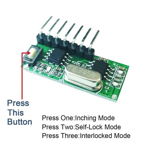 Fengbaode Remote Control Receiver 433 315mhz Rolling Code