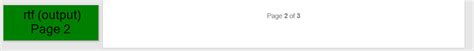 How To Start Page Numbering In Rtf Template At Page 0 — Oracle Analytics