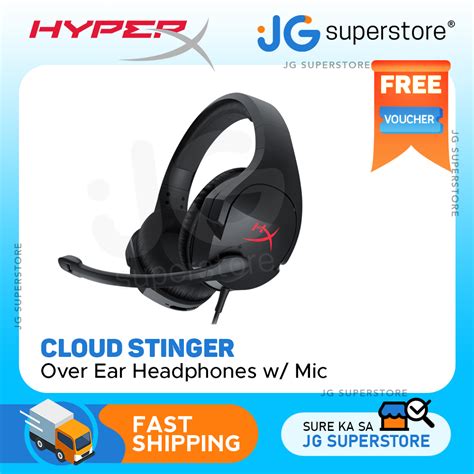 HyperX HX-HSCS-BK/AS Cloud Stinger Gaming Headset with Comfortable Foam ...