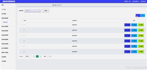 Javavue计算机毕设宠物收养管理系统【源码开题论文程序】 Csdn博客