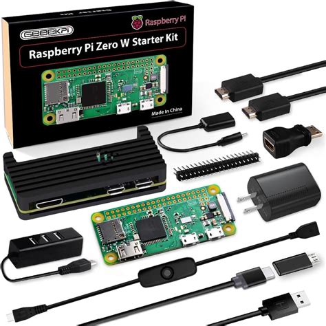 Amazon GeeekPi Raspberry Pi Zero W Starter Kit With RPi Zero W