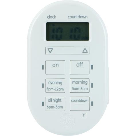 Ge Basic Timer Instructions At Linda France Blog