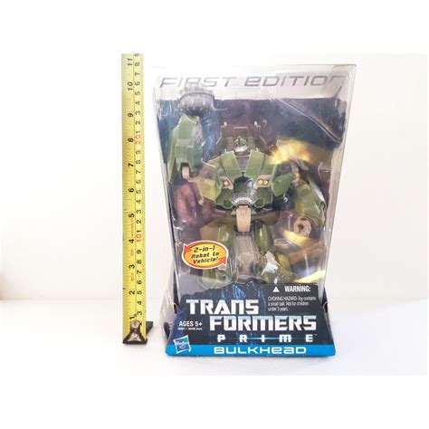 Transformers Prime First Edition Bulkhead Voyager Class Misb Shopee