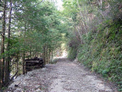 王滝森林鉄道うぐい川線62 うぐい川林道