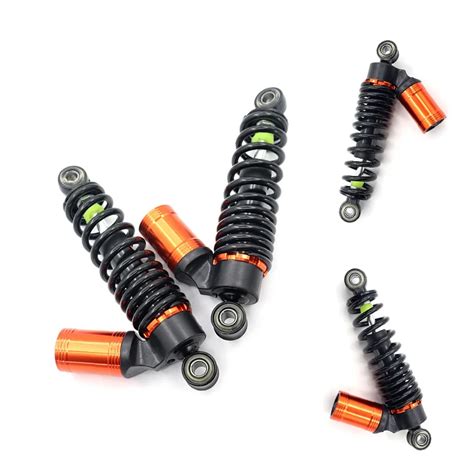 Citycoco 전기 스쿠터용 후면 충격 흡수 장치 장식 에어백 포함 후면 댐핑 스프링 충격 흡수 장치 충격 부품 210mm스쿠터 구성품 And 액세서리