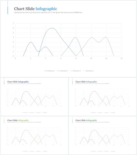 파워포인트 회색 격자 배경 And Ppt 꺾은 선 그래프 템플릿 Poipl