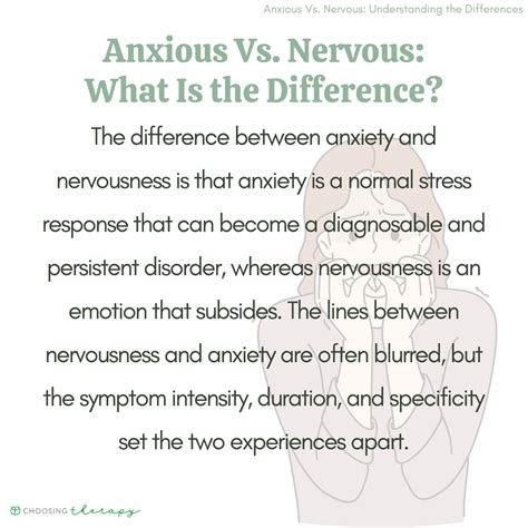 Am I Anxious or Nervous? How to Know the Difference