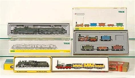 Sold Price Oo Gauge A Trix Boxed Set Spanisch Brotli Bahn