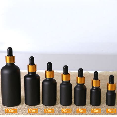 Bottle Dropper Ml Ml Reagent Eye Dropper Black Grandado
