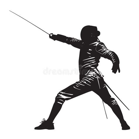 Fencing Figure Stock Illustrations 496 Fencing Figure Stock Illustrations Vectors And Clipart