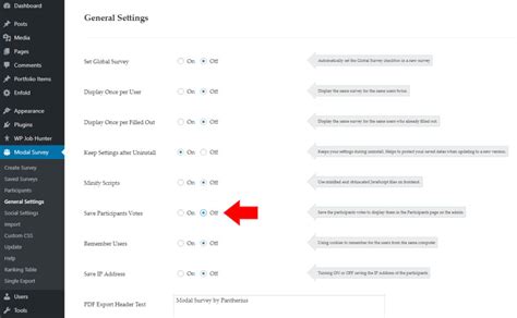 GDPR Compliance Modal Survey WordPress Survey Plugin
