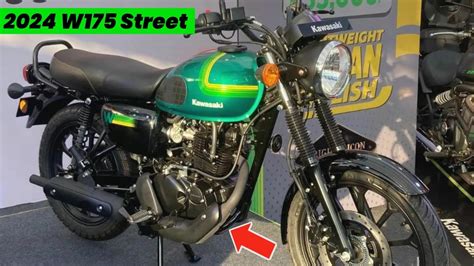 2024 Kawasaki W175 Street Launched 💥 Whats New Price New Color