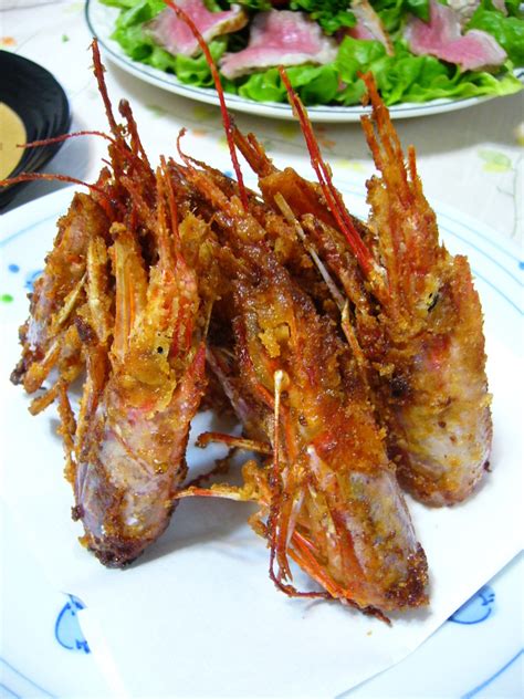 赤海老の頭のから揚げ：レオン亭 By レオン亭 【クックパッド】 簡単おいしいみんなのレシピが396万品