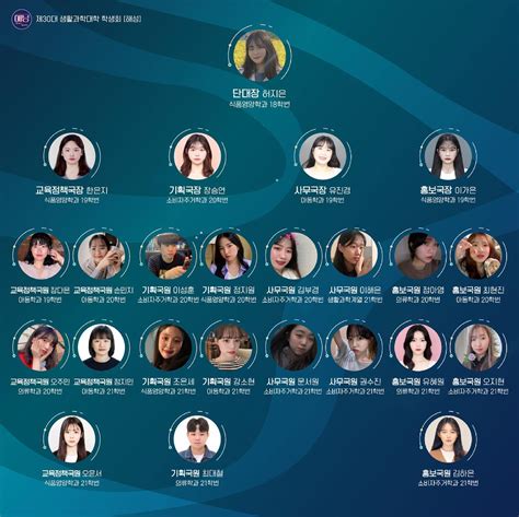 가대생활 생활과학대학 학생회 조직도 ⠀ 안녕하세요 제30대 가톨릭대학교 생활과학대학 학생회