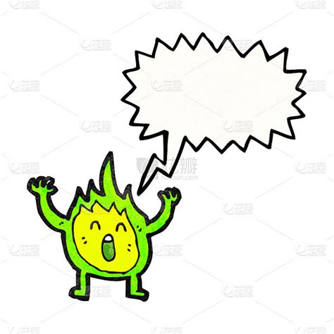 小火焰生物卡通