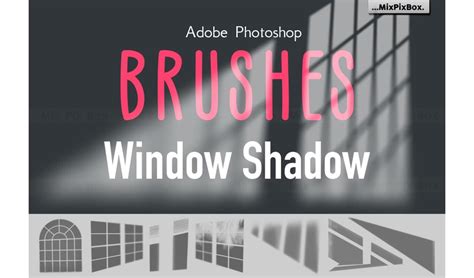 Window Shadow Adobe Ps Brushes Graphic By Mixpixbox · Creative Fabrica