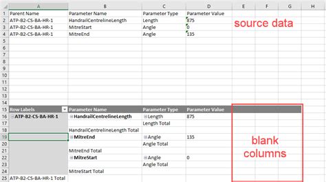 C Creating Pivot Table Programmatically Stack Overflow