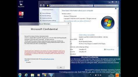 Windows 8 Build 7880 Installation With Redlock Virtualbox Youtube