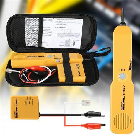 efficient network cable tester for precise wire tracing and breakpoint