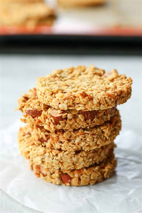 小麦粉なしで作るオートミールクッキーの作り方 Chef Ja Cooks