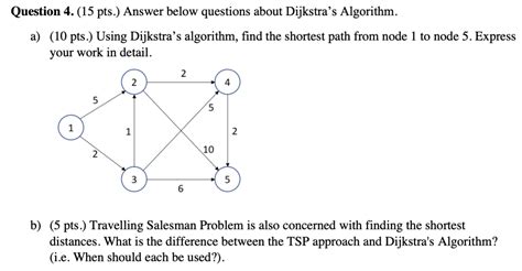 Solved Question 4 15 Pts Answer Below Questions About Chegg Com