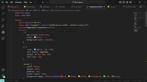 Rounaq Ali On Linkedin Making Temperature Converter Using Htmlcss And
