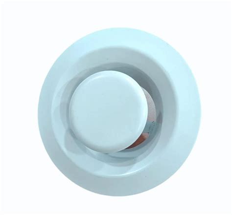 Linear Powder Coated Exhaust Diffuser For Industrial Shape Circular