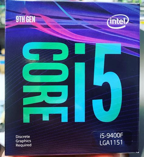 Intel Core I5 9400f Desktop Processor 6 Cores 4 1 Ghz Turbo Without