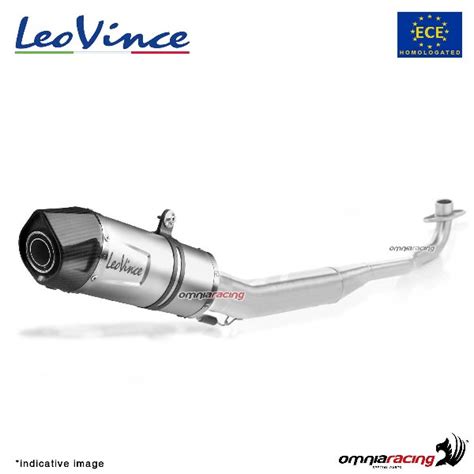 Leovince Full Exhaust System Lv One Evo Steel Homologated For