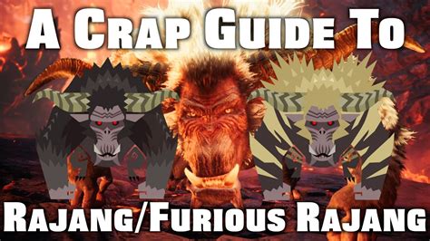MHW Iceborne A Crap Guide To Rajang Furious Rajang YouTube