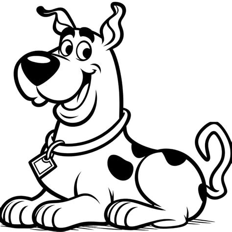 Imádnivaló Scooby Doo Színező Ingyenes Letöltés Nyomtatás Vagy