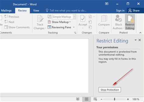 How To Change A Word Document From Read Only