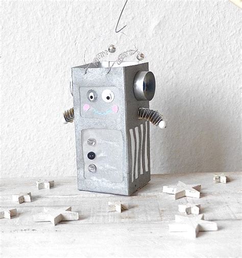 Manualidad Infantil Linterna Robot Decopeques