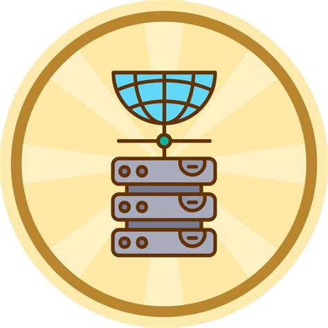 Database Comic Circle Icon 38794579 Vector Art At Vecteezy
