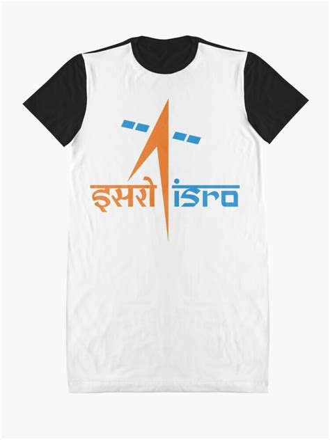 Isro Indian Space Research Organization Logo Graphic T Shirt Dress