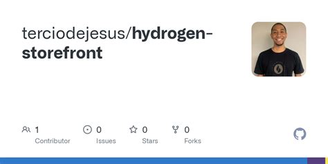 GitHub Terciodejesus Hydrogen Storefront
