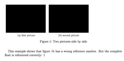 Cross Referencing Wrong Reference Number For Subfloat TeX LaTeX Stack Exchange
