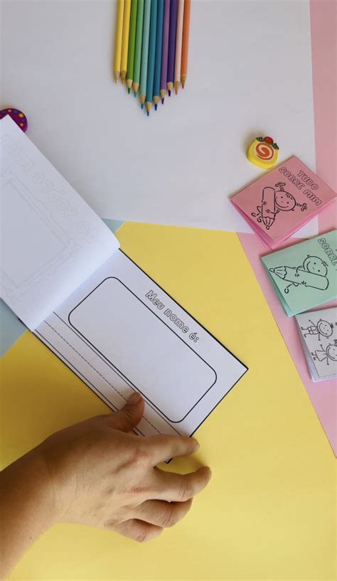 Mini Livro Tudo Sobre Mim Ab C Recursos Pedag Gicos