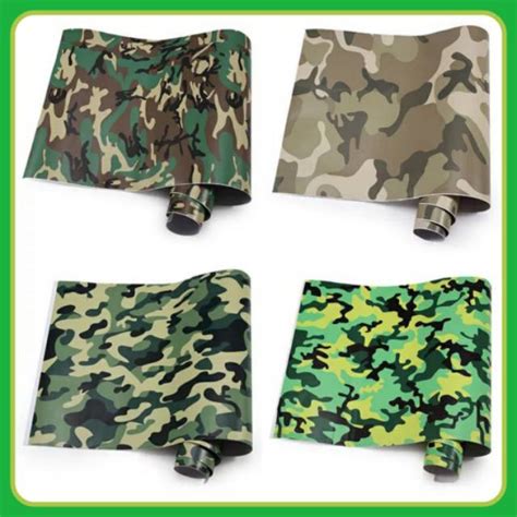 Jual Stiker Camo Loreng Doreng Kamuflase Skotlet Army Militer Tentara