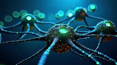 Futuristic Neural Network Visualization In Abstract Digital Art Stock Video Video Of Dynamics