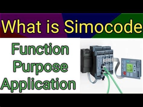 Zahid Iqbal Ch On Linkedin What Is Simocode Function Of Simocode Purpose Of Simocode Hindi