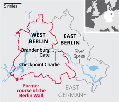Berlin Wall Map Of Germany At Victor Bartlett Blog