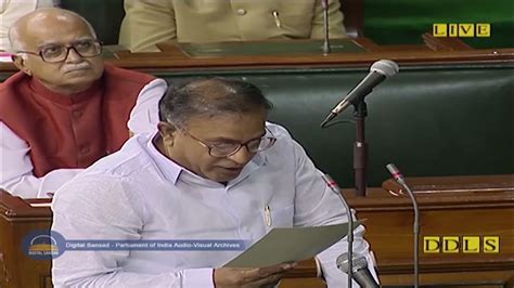 Oath Of Shri Jaipal Sudini Reddy For 13th Lok Sabha In 1999 Youtube