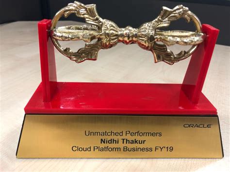 Nidhi Thakur On Linkedin Yet Another Successful Year In Oracle