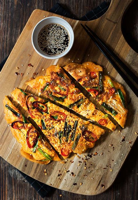 Savory Korean Kimchi Pancake Curious Nut