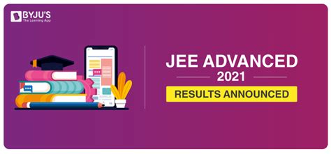 JEE Advanced Results 2021 Check Out The JEE Advanced Results 2021