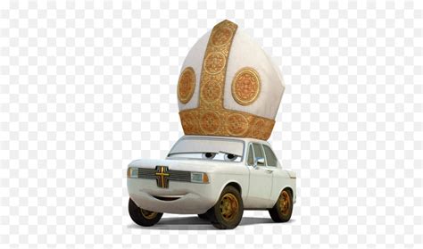 Pope Pinion Iv Pixar Cars Wiki Fandom Cars 2 Pope Car Png Cars Movie