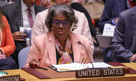 Remarks By Ambassador Linda Thomas Greenfield At A Un Security Council